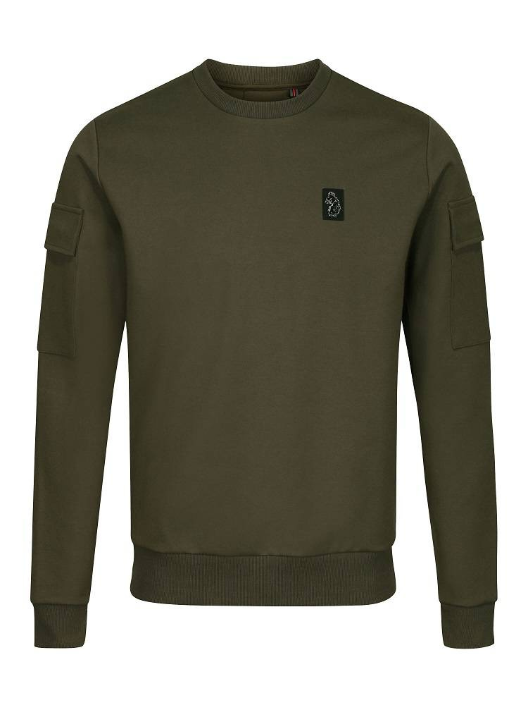 Bluza Luke 1977 Hunter Sweat Military Green M650305